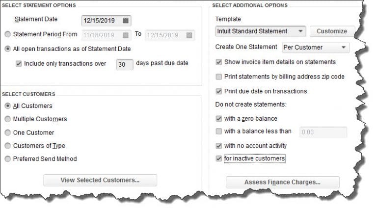 Creating Customer Statements in QuickBooks | Account-Abilities LLC