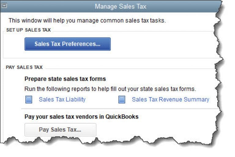 Setting Up Sales Tax in QuickBooks, Part 2 | Accounting
